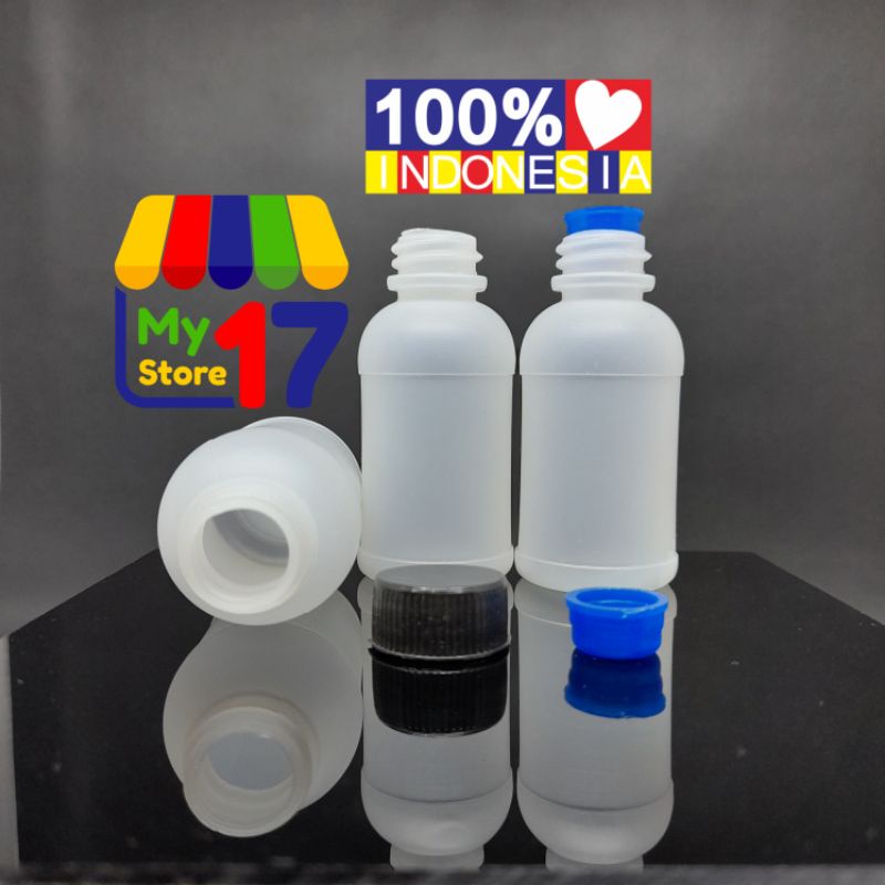 Jual BOTOL PLASTIK 50 ML HDPE BOTOL MURAH | Shopee Indonesia