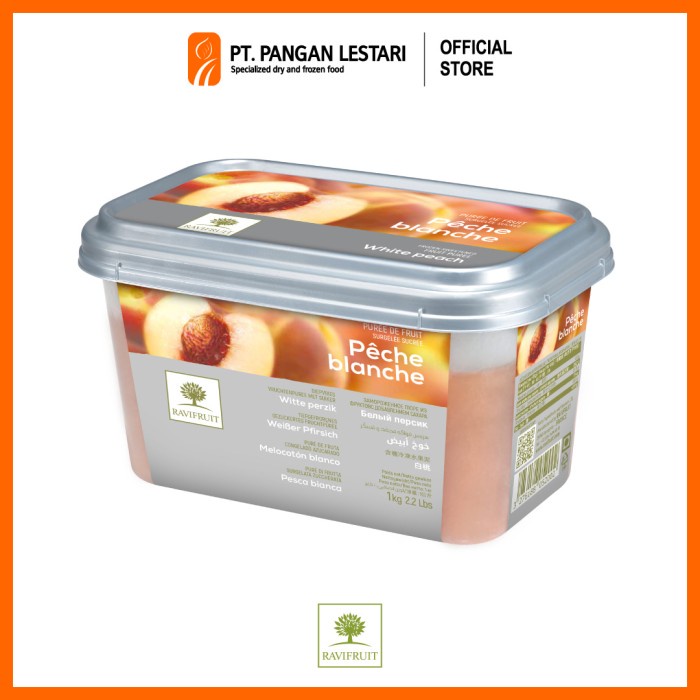 Jual Ravifruit Puree Buah Peach (White Peach) | Shopee Indonesia