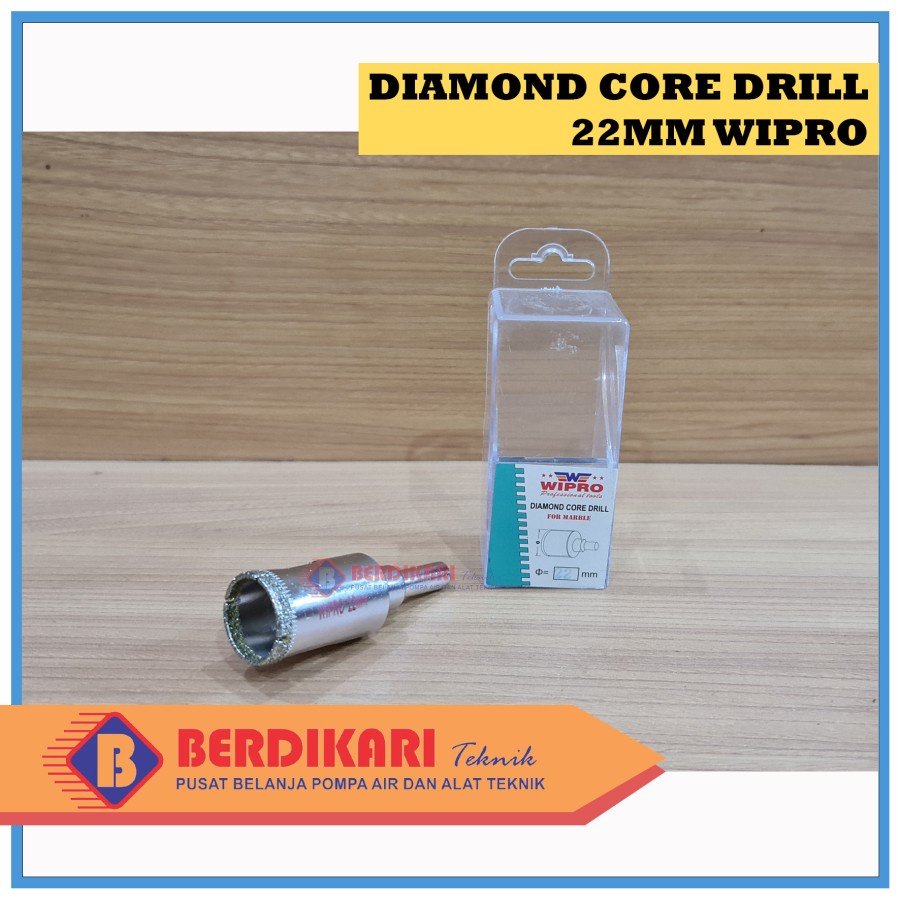 Jual Mata Bor Pelubang Keramik Granit Diamond Core Drill Size 22mm ...