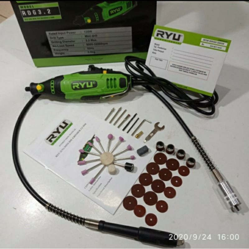 Jual RYU MESIN MINI DIE GRINDER RDG 3.2 | Shopee Indonesia