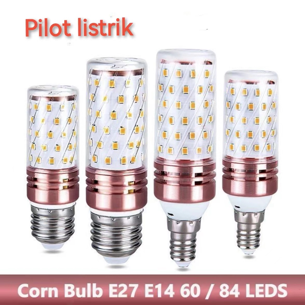 Jual Lampu Candle LED E27 Dan E14 3Warna 12W/Putih+WW+K dan K+B+ungu | Shopee Indonesia