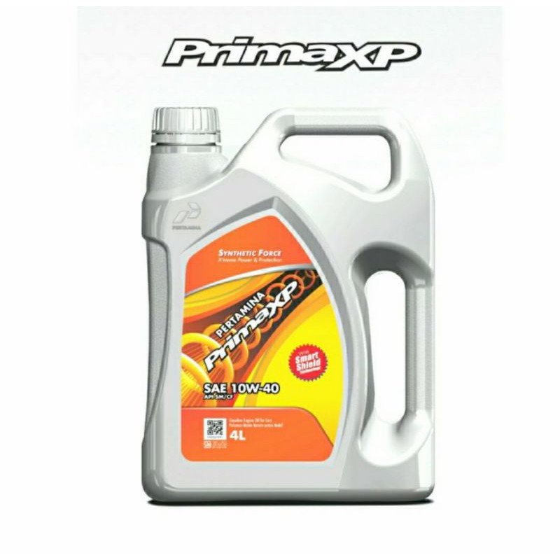 Jual Oli Pertamina Prima XP SAE 10W-40 Isi 4 Liter | Shopee Indonesia