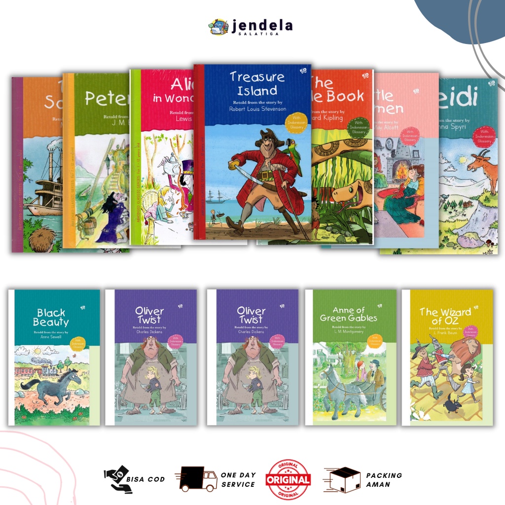 Jual Abridged Classic Series English Classic - Novel Bahasa Inggis ...