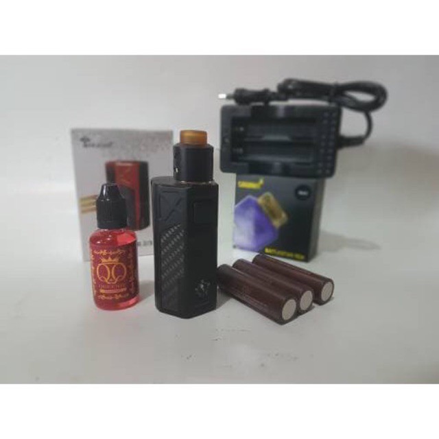 Jual PAKET NGEBUL SUPER AUTHENTIC TESLA INVADER 2/3 KIT RDA VAPE ...