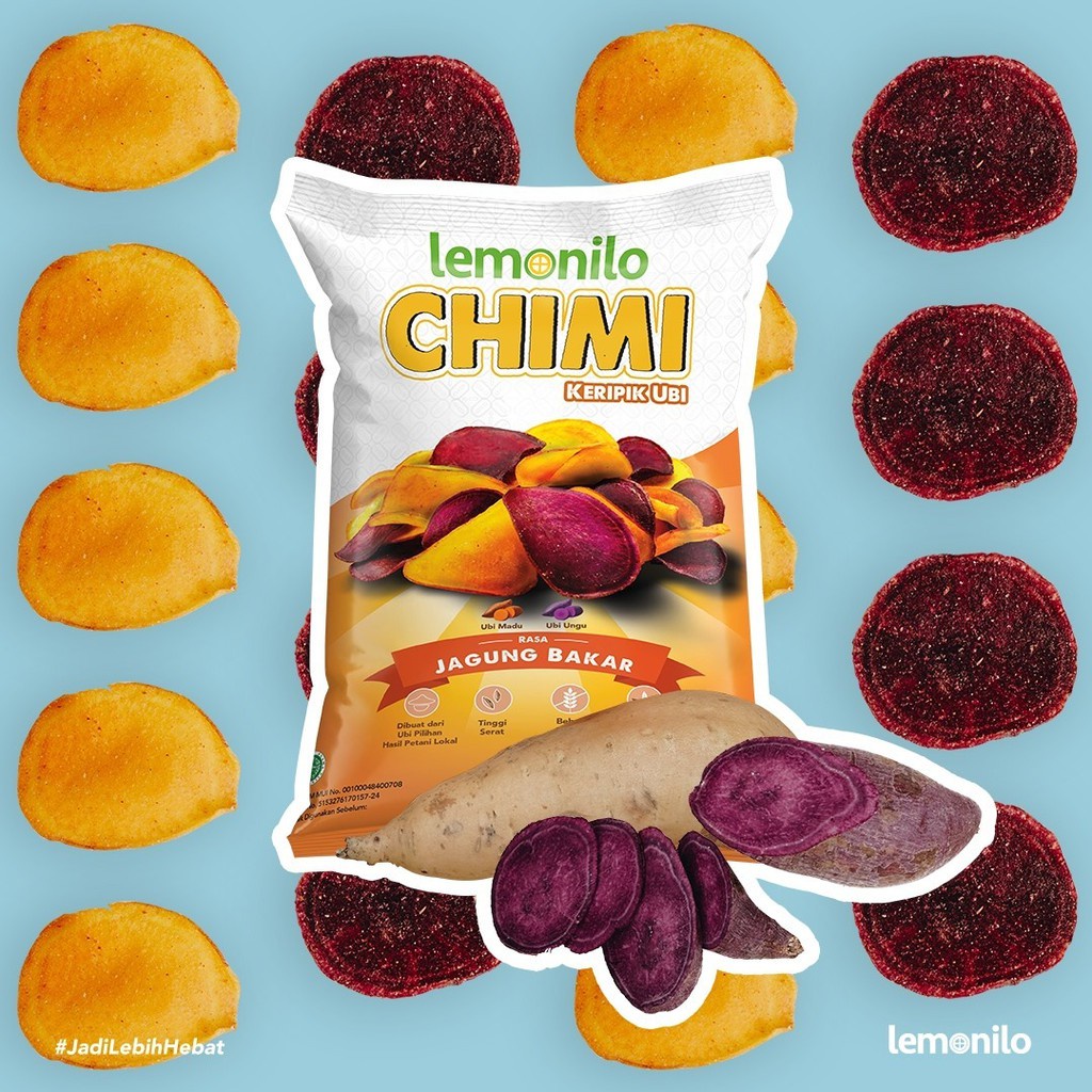 Jual Lemonilo Chimi Keripik Ubi [40gr] - Jagung Bakar | Shopee Indonesia