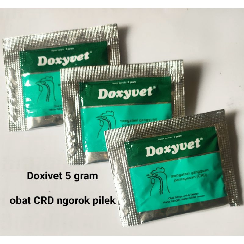 Jual obat crd Doxyvet 5 gram Doxivet 5 gram ayam medion | Shopee Indonesia