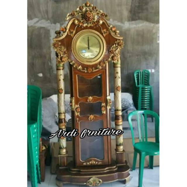 Jual Jam hias ukir anggur,jam ruangan,jam berdiri | Shopee Indonesia