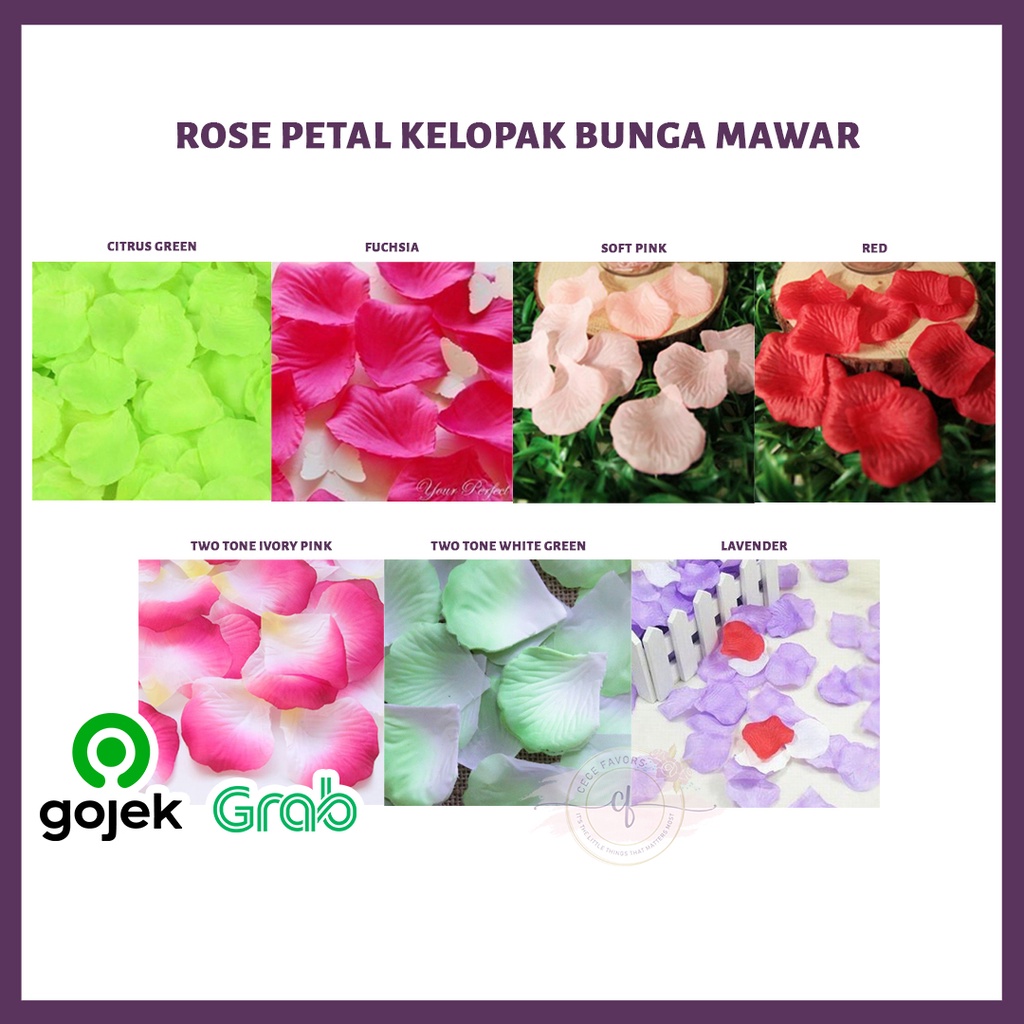 Jual Rose Petal Kelopak Bunga Mawar | Shopee Indonesia