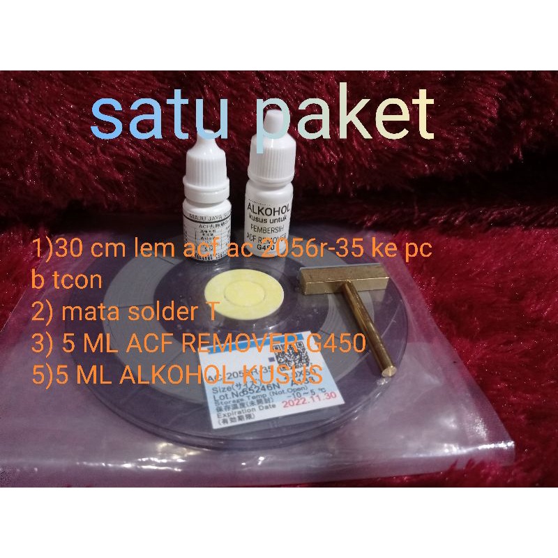 Jual 1 paket - lem ic cof lcd - tv - monitor - led tv - lcd tv - lem ...