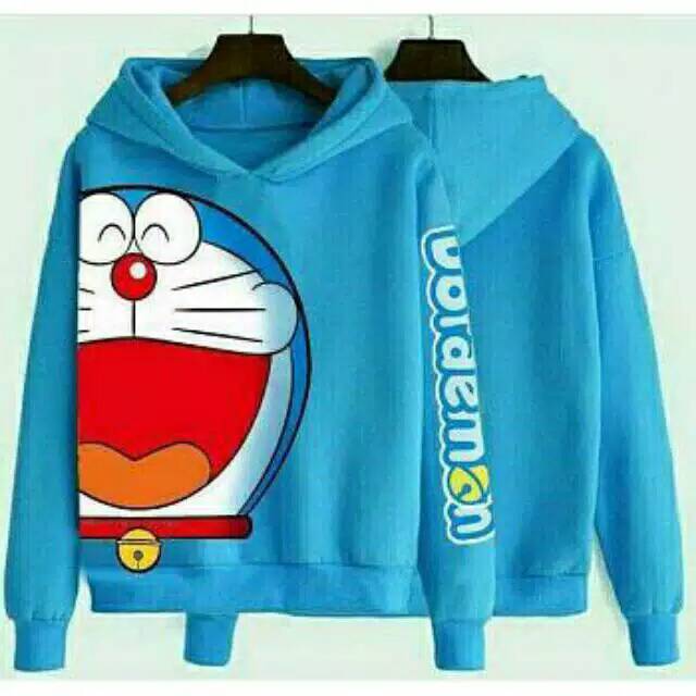 Jual MM Sw Doraemon / KOREAN SWEATER HODIE TANGAN PANJANG | Shopee ...