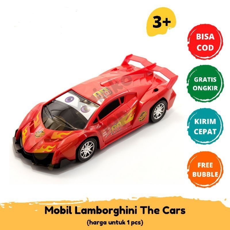 Jual Mobilan Cars / Mainan Anak Mobilan Cars Dorong Besar Model ...