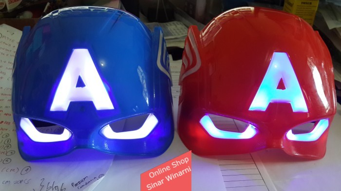 Jual Topeng Mask Avengers Super Hero dengan LED | Shopee Indonesia