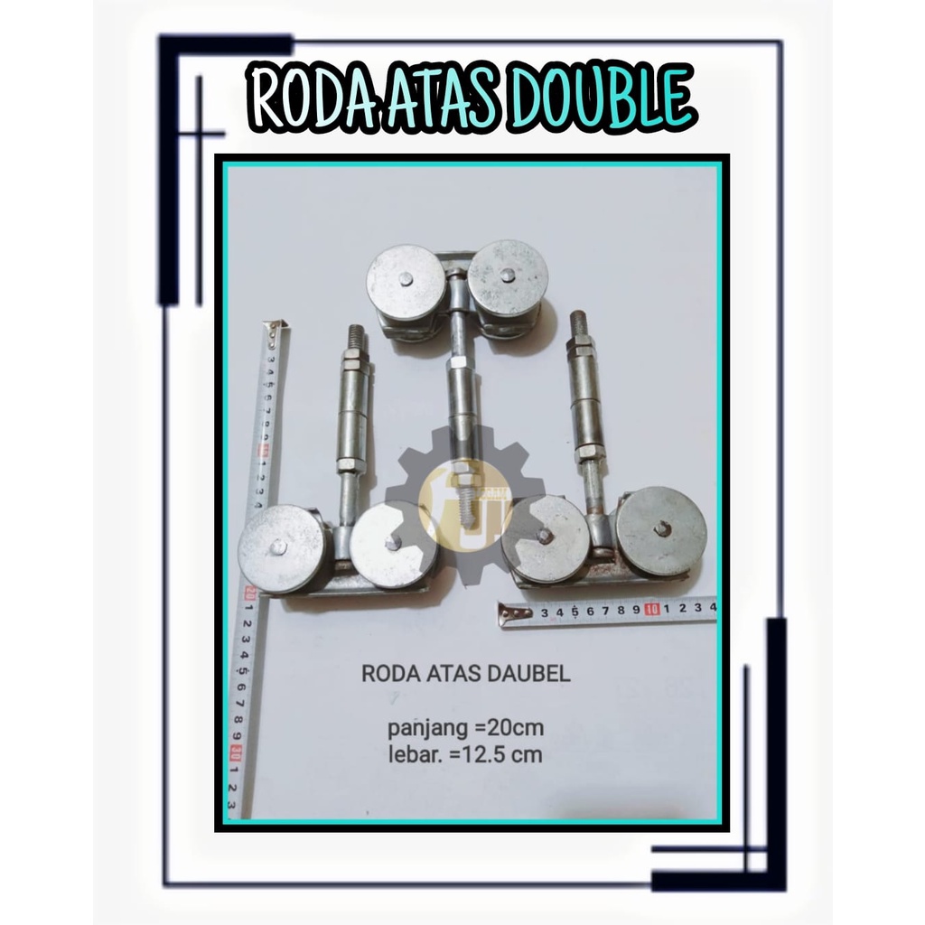 Jual RODA REL ATAS DOUBLE POLOS TERMURAH BERKUALITAS | Shopee Indonesia