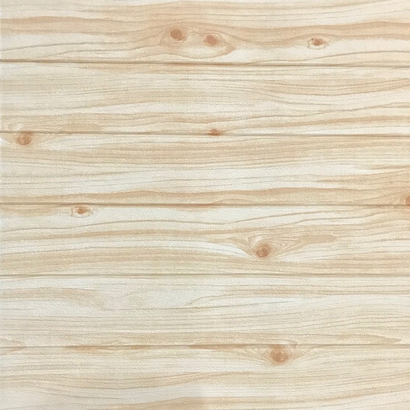 Jual Wallpaper Foam 3D Kayu | TRIDEE STRIPE WOOD | Putih Cream ...