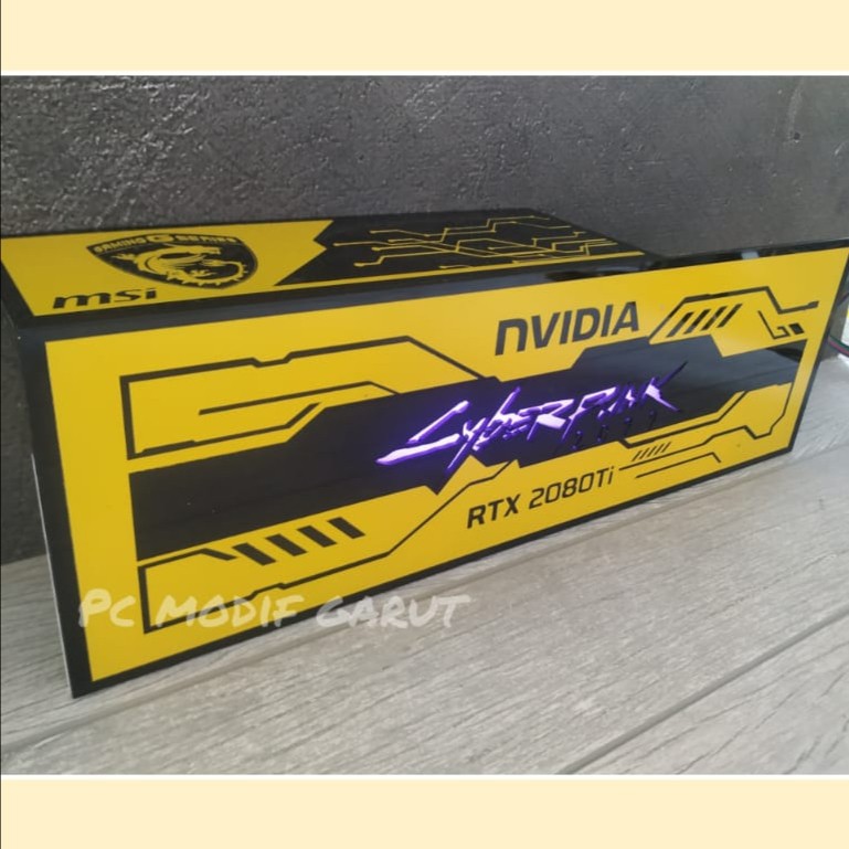 Jual psu cover cyberpunk theme led rgb logo lain juga bisa | Shopee ...
