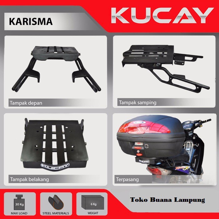 Jual Bracket Box Motor Kucay Karisma - Breket Karisma Kucay Ori ...