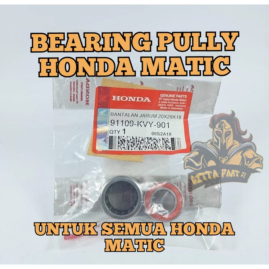 Jual Bearing Pully Set BEAT HONDA MATIC KLAHAR BAMBU PULLY PULLEY PULI ...