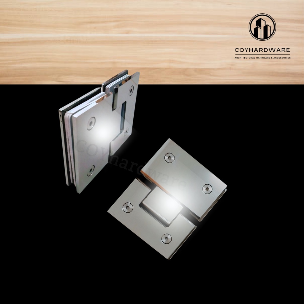 Jual ENGSEL PINTU KACA SHOWER HINGE GLASS TO GLASS STAINLESS GLOSS ...