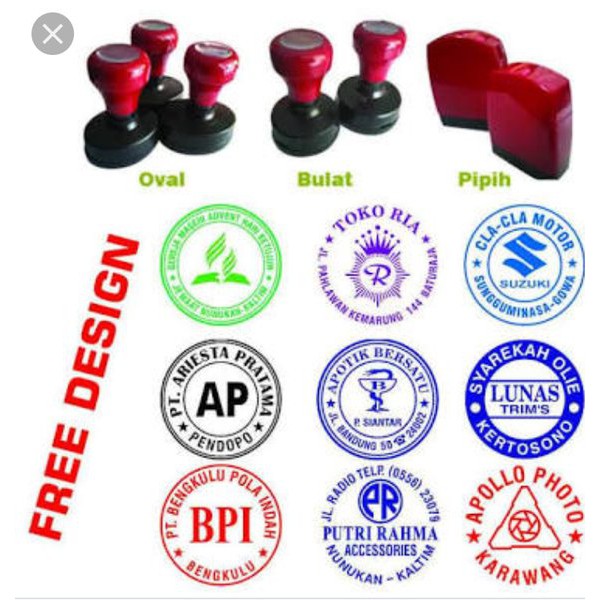 Jual CETAK STEMPEL WARNA | Shopee Indonesia