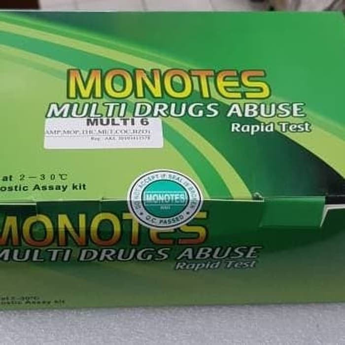 Jual Multi Drugs 6p Monotest isi 25 test devices | Shopee Indonesia