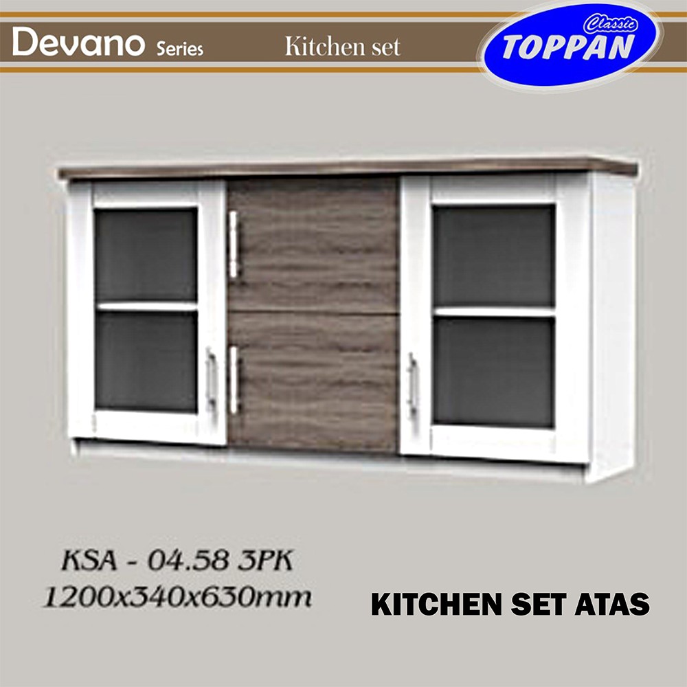 Jual KITCHEN SET / Lemari Sayur / Lemari Dapur / Lemari Gantung TOPPAN ...