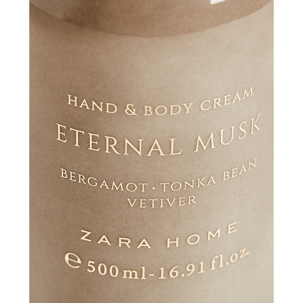 Jual Zara Home Hand & Body Cream Basilicum White Lotus Eternal Musk ...