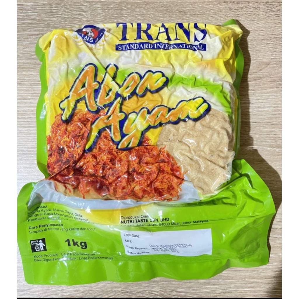 Jual Trans Abon Ayam Manis 1kg - Manis Sweet Chicken Floss Topping Roti ...