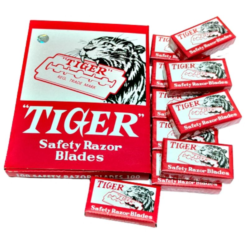 Jual [ERA] Silet Tiger Original Safety razor blades made in czech ...