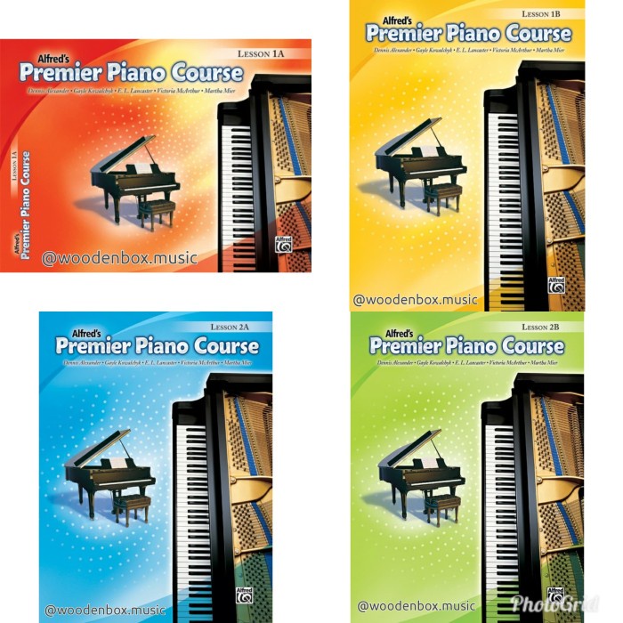 Jual PREMIER PIANO COURSE LESSON BOOK 1A, 1B, 2A, 2B, 3, 4, 5, 6 ALFRED - LESSON 6, BOOK ONLY ...