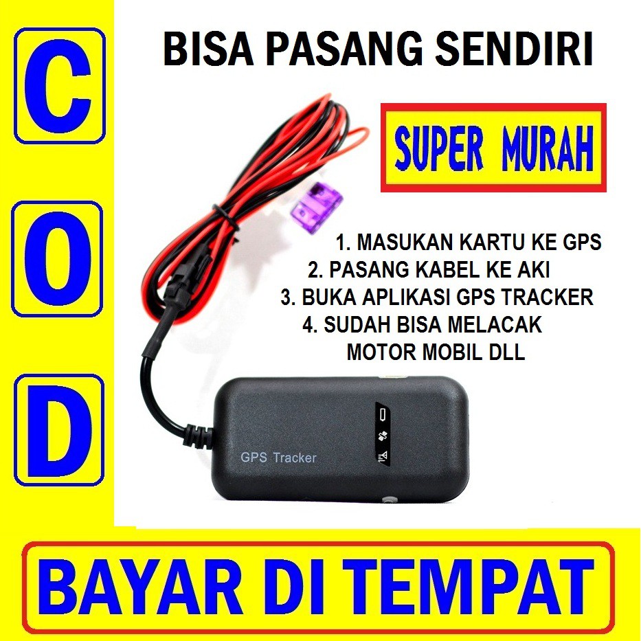 Jual PAC 21C Gps GT02 GT02A / TK110 Tracker Anti Selingkuh Mobil Motor ...