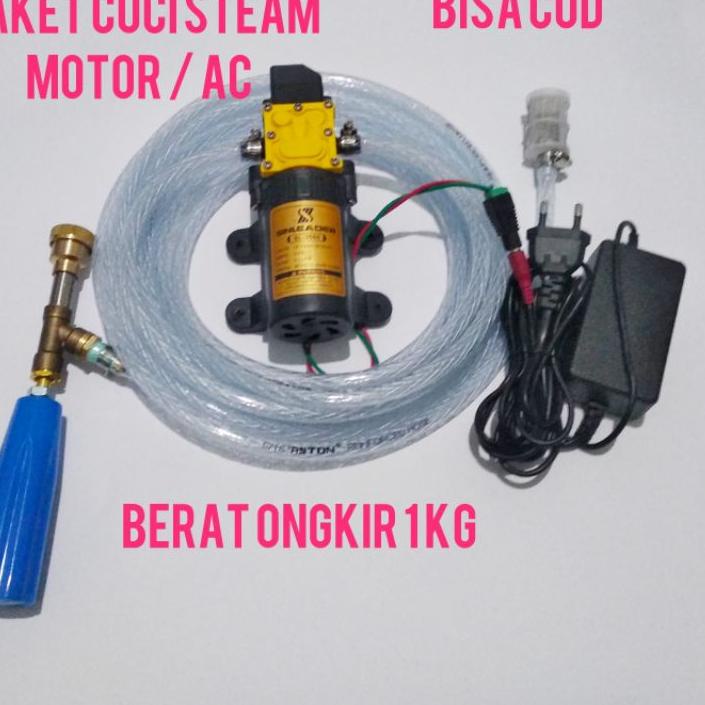 Jual Terbaru - Pompa DC alat cuci steam sepeda motor kendaraan AC siram ...