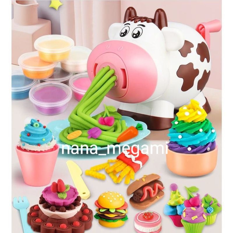 Jual playdough/clay/mainan anak/mainan kreatifitas/mainan playdough ...
