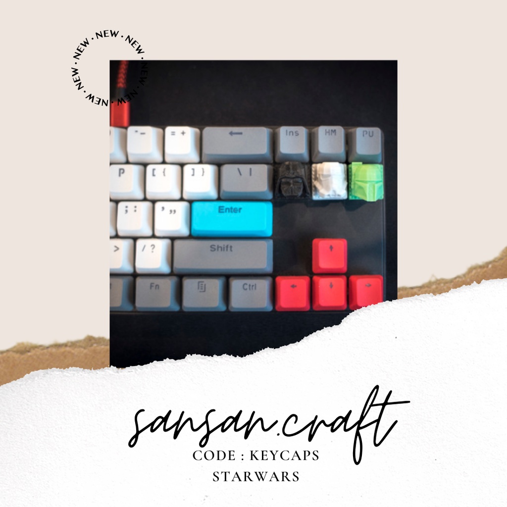 Jual Star Wars Keycaps Mechanical Keyboard | Shopee Indonesia