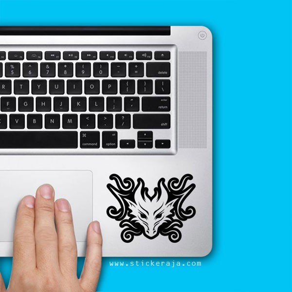Jual TM Sticker Decal Stiker Dragon Mask Macbook Pro and Air | Shopee ...