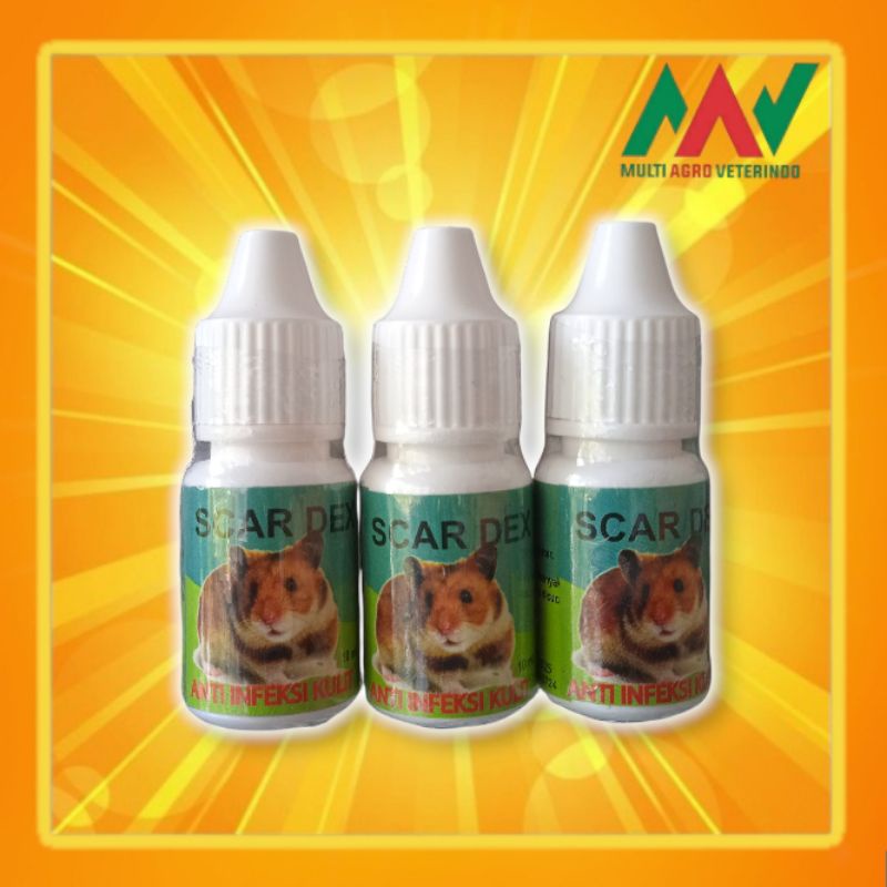 Jual Scar Dex 10 ml Original Obat Anti Kulit Infeksi pada Hamster ...