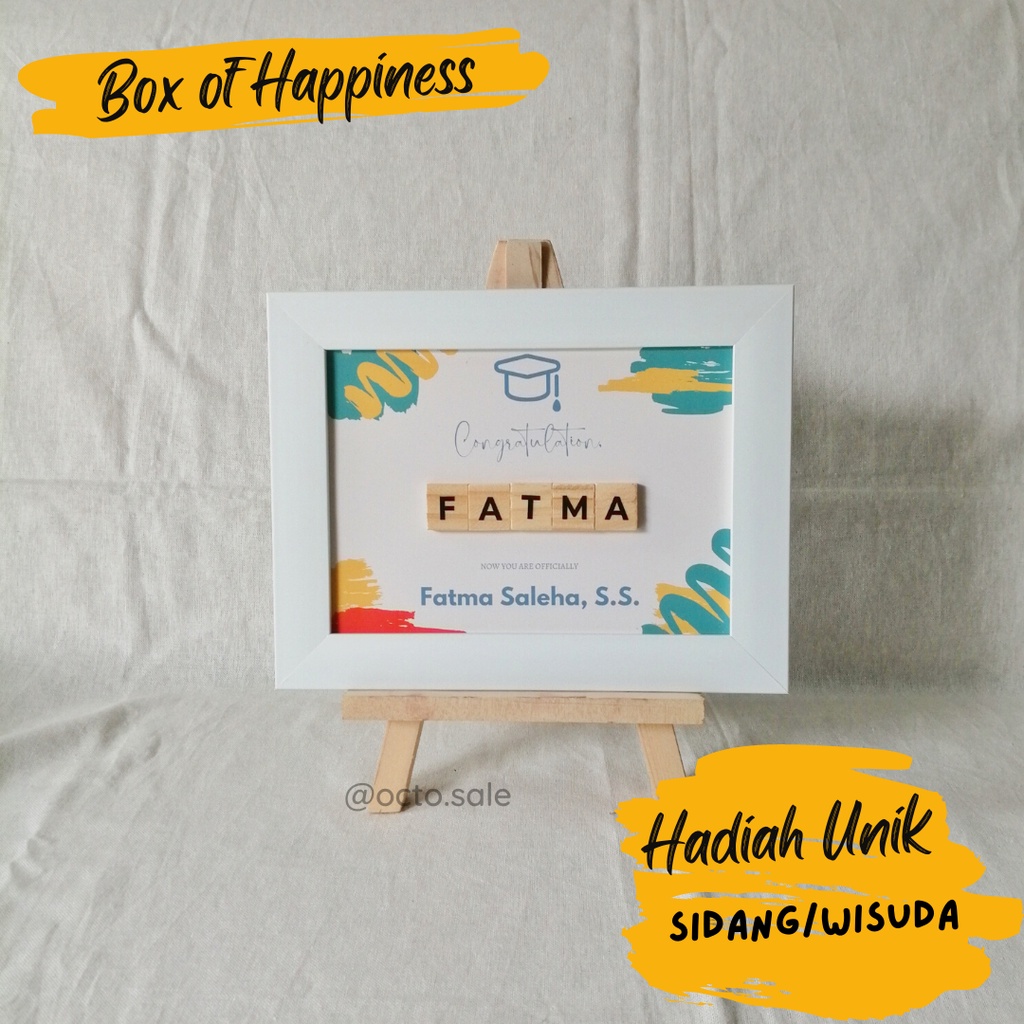 Jual Hadiah Unik Wisuda Sidang / Graduation Gift / Graduation Box ...