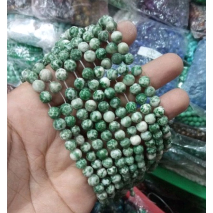 Jual DIY BATU ALAM BULAT 6M | MANIK BATU ALAMI BAHAN CRAFT MEMBUAT ...
