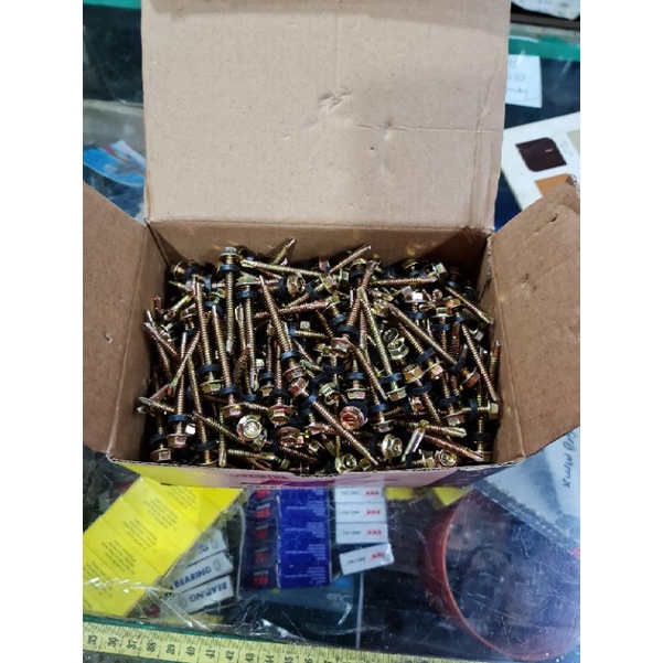 Jual SKRUP ROOFING 12 X 50 / SEKRUP ATAP / SELF DRILLING SCREW / BAUT ...