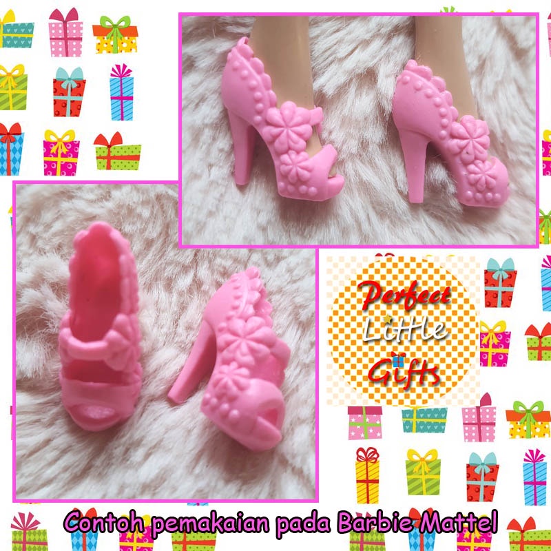 Jual Sepatu Barbiee Pink Flower Petals | Shopee Indonesia