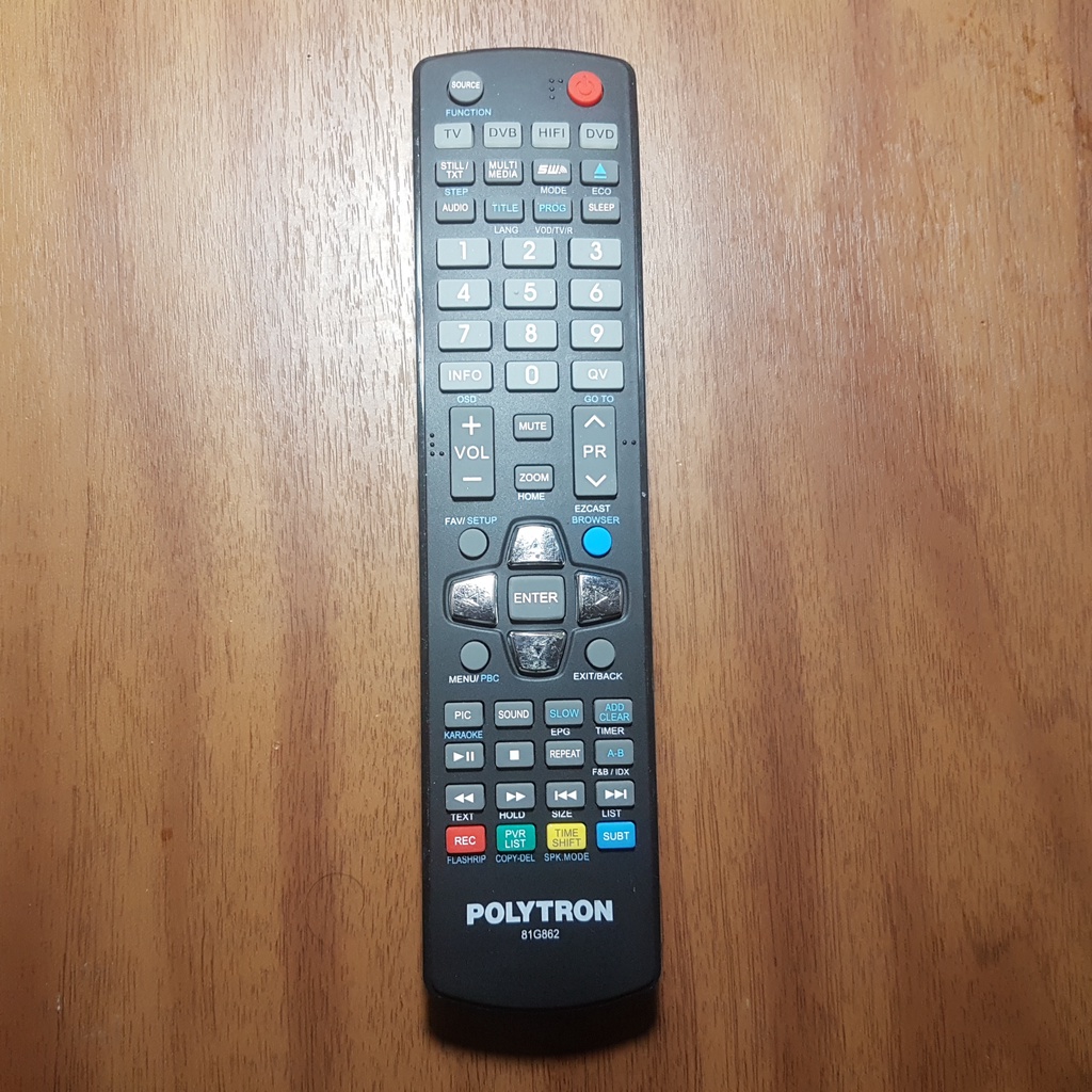 Jual Remote TV LCD LED Polytron 81G862 Second Original | Shopee Indonesia