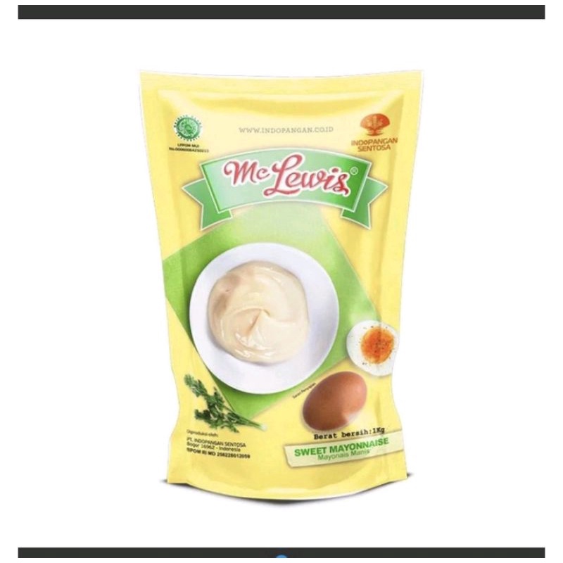 Jual Mclewis Mayo, Mayonaise Mclewis original 1 kg | Shopee Indonesia