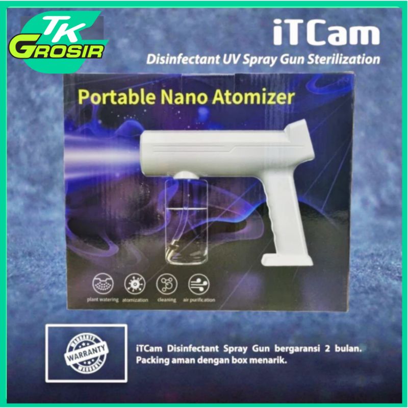 Jual Nano Spray Gun Disinfectant Portable Uv Alat Semprot/nano spray ...
