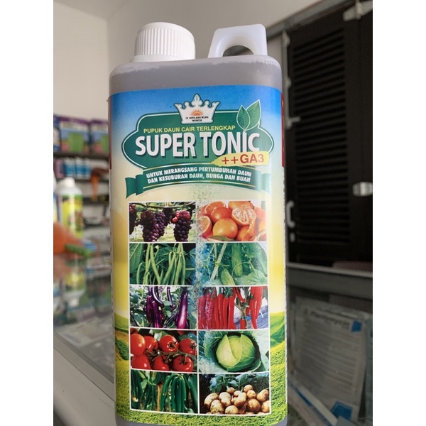 Jual PUPUK CAIR SUPER TONIC PLUS GA3 - 1 Liter | Shopee Indonesia