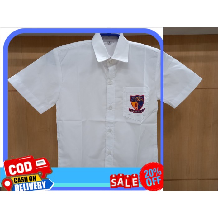 Jual [ A.AstoreFashion ] White Uniform ACS Jakarta - Seragam Atasan ...