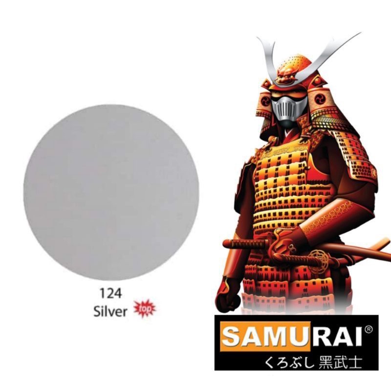 Jual Pilok Pilox Samurai Paint Kurobushi silver - 124 400ml | Shopee ...