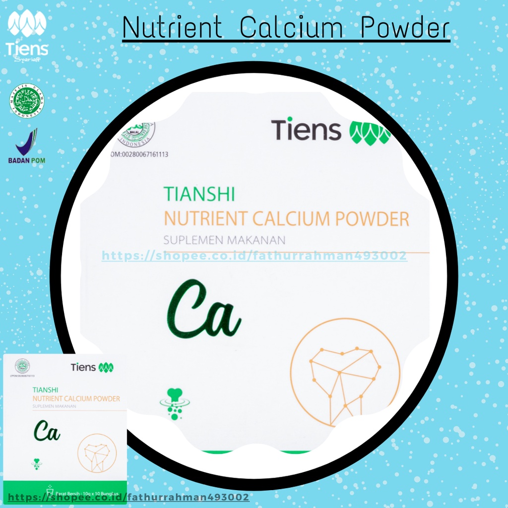 Jual Nutrient Calcium Powder | Calcium Tiens | Calcium 1 | Tiens ...