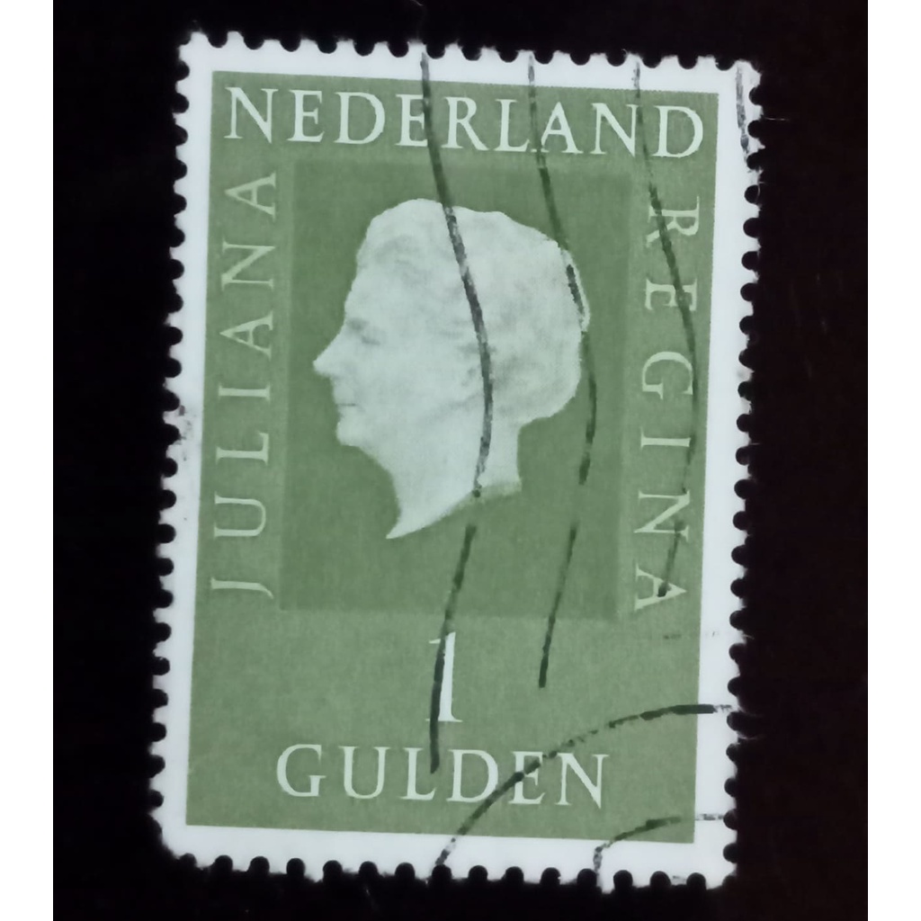 Jual Perangko Netherlands/ Nederland/ Belanda 1 Gulden Ratu Regina ...