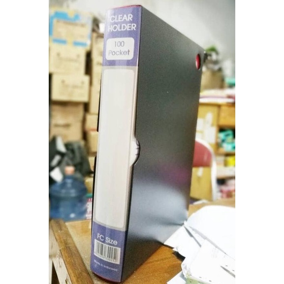 Jual Clear Holder Isi 100 Lembar Folio F4 / Map Document Plastik Dokumen | Shopee Indonesia