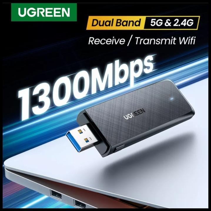 Jual Ugreen Wifi Dongle Adapter 2.4G & 5G Network Card - Ugreen Usb ...