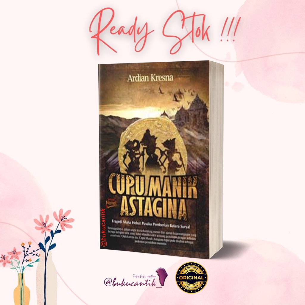 Jual novel cupu manik astagina tragedi maha hebat pustaka pemberian ...